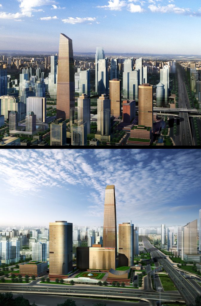 3d skyscraper building 015 3D Model - FlatPyramid