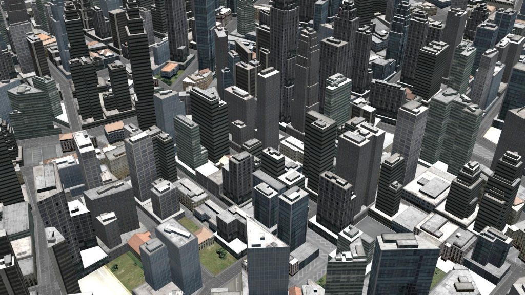 City 3D Model - FlatPyramid