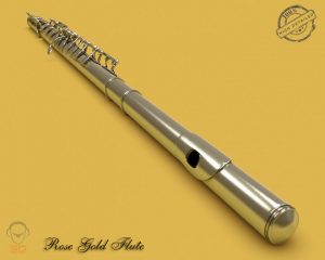 Flute 3D Model - FlatPyramid