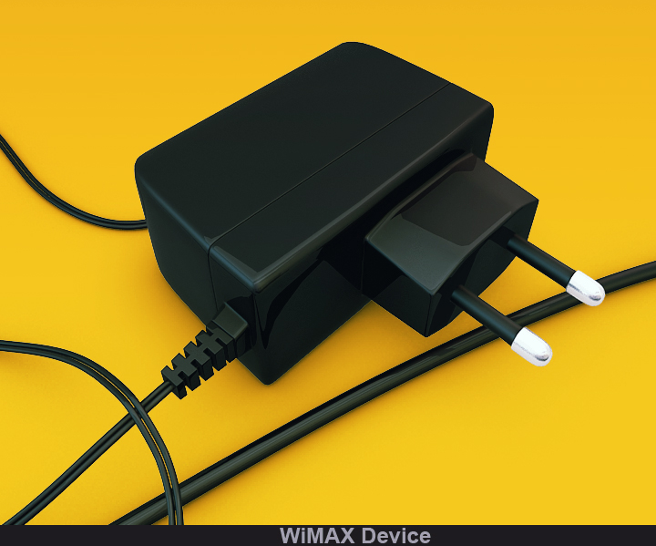 WiMAX Device 3D Model - FlatPyramid