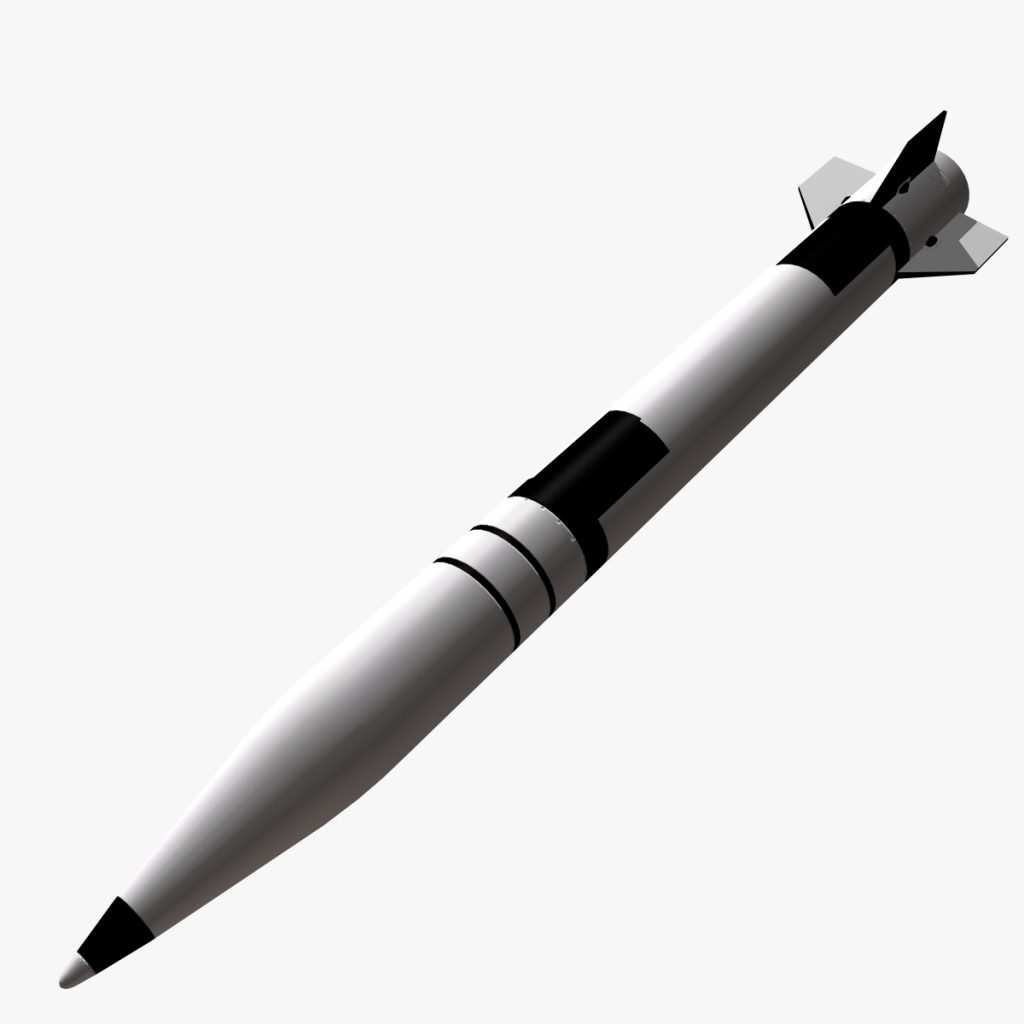 Condor I-AIII/Alacran missile 3D Model - FlatPyramid