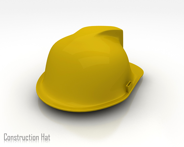 Construction Hat 3D Model – Buy Construction Hat 3D Model | FlatPyramid