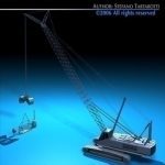 Crane with dipper bucket 3D Model - FlatPyramid