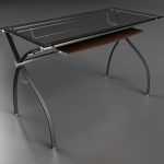 Corner table 3D Model - FlatPyramid