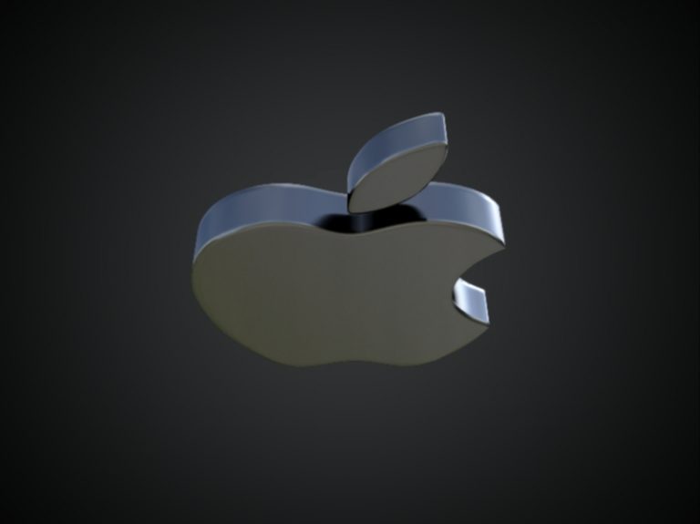 Apple 3d Logo 3D Model - FlatPyramid