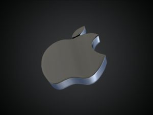 Apple 3d Logo 3D Model - FlatPyramid
