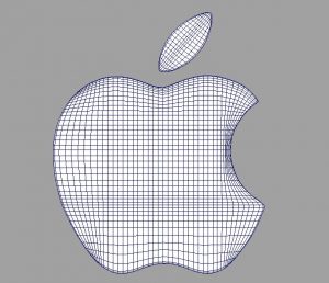 Apple 3d Logo 3D Model - FlatPyramid