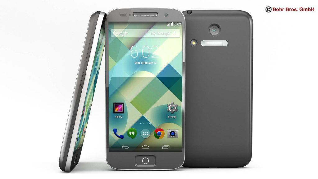 Generic Smartphone 4 Inch 3D Model - FlatPyramid