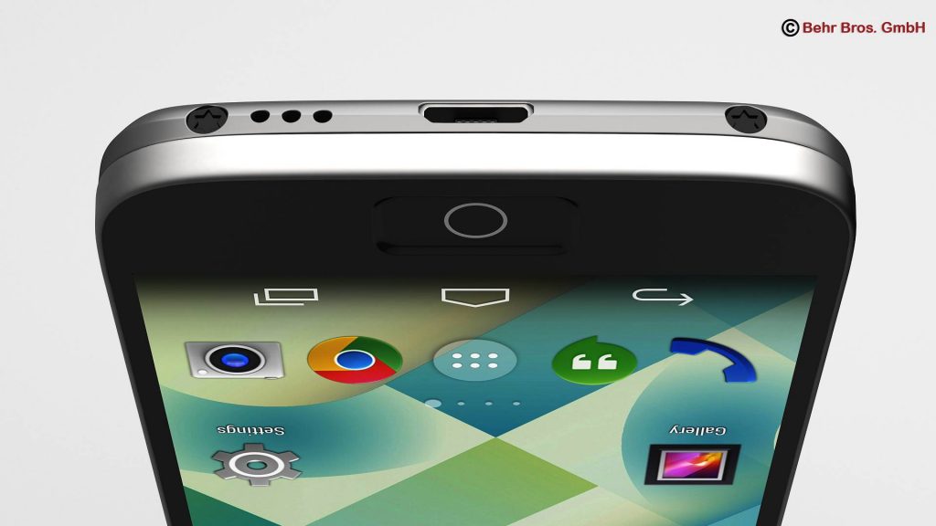 Generic Smartphone 4 Inch 3D Model - FlatPyramid