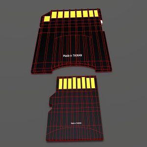 SD Card And Adapter 3D Model - FlatPyramid