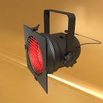 3D Model Spotlight Stage Light 04 3D Model - FlatPyramid