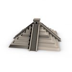 Ancient pyramid 3D Model - FlatPyramid