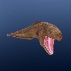 Moray Eel Animated 3D Model - FlatPyramid