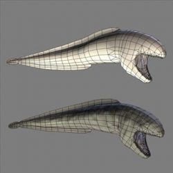 Moray Eel Animated 3D Model - FlatPyramid
