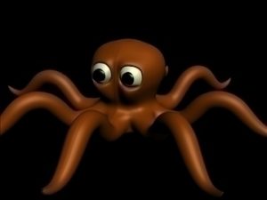 octopus toony 3D Model - FlatPyramid