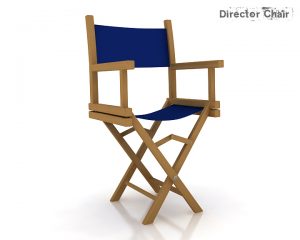 Director Chair 3D Model - FlatPyramid