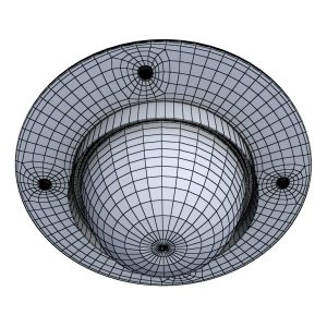 3D Model Halogen Lamp 01, High detail 3D Model - FlatPyramid