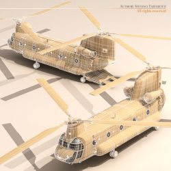 CH-47 US Army 3D Model - FlatPyramid
