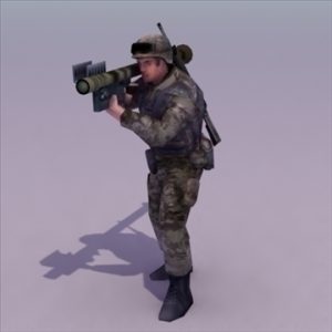 BW Stinger Infantry 3D Model - FlatPyramid