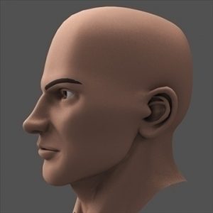 Hero Head 3D Model - FlatPyramid