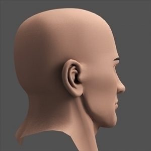 Hero Head 3D Model - FlatPyramid