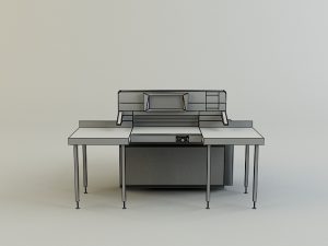 Cutter Machine 3D Model - FlatPyramid