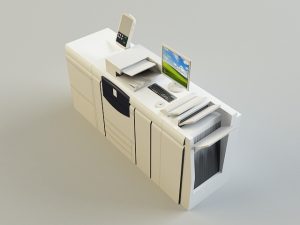 Digital Printer 3D Model - FlatPyramid