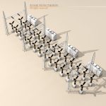 Electrical substation elements 3D Model - FlatPyramid
