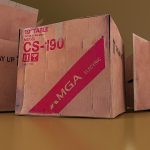3D Model Photoreal Cardboard Carton High Res v2 3D Model - FlatPyramid