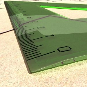 3D Model Square Angle Ruler 01 3D Model - FlatPyramid