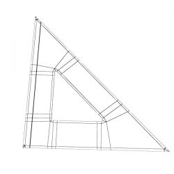 3D Model Square Angle Ruler 01 3D Model - FlatPyramid