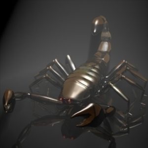 Scorpio 3D Model - FlatPyramid