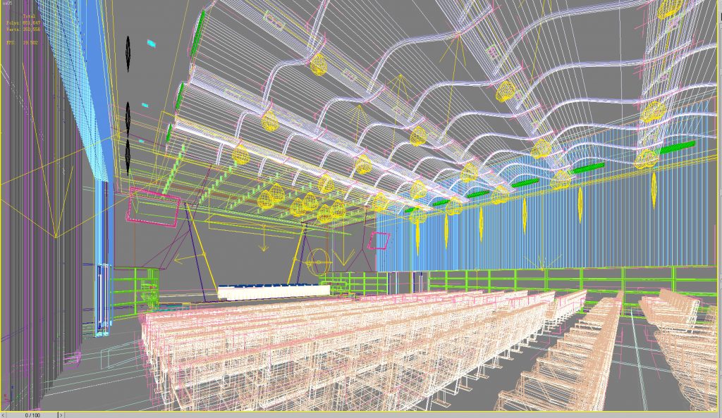 Auditorium Room photorealistic interior 4 3D Model - FlatPyramid