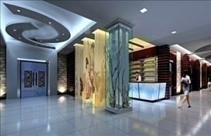 Bar 047 3D Model - FlatPyramid