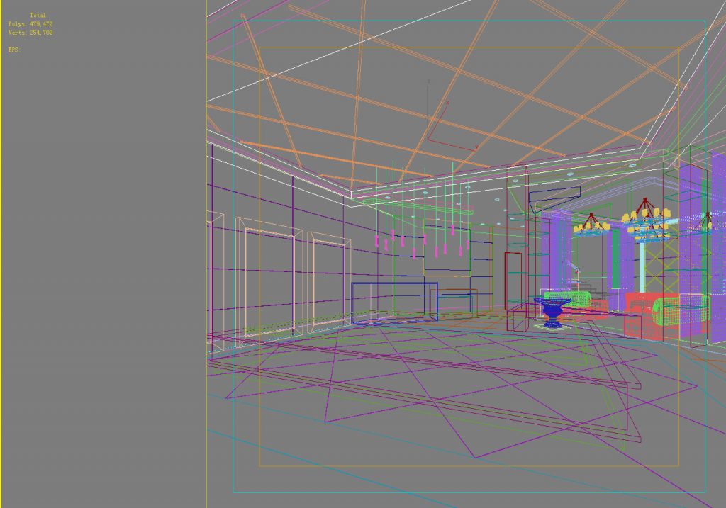 Commercial Space 028 3D Model - FlatPyramid