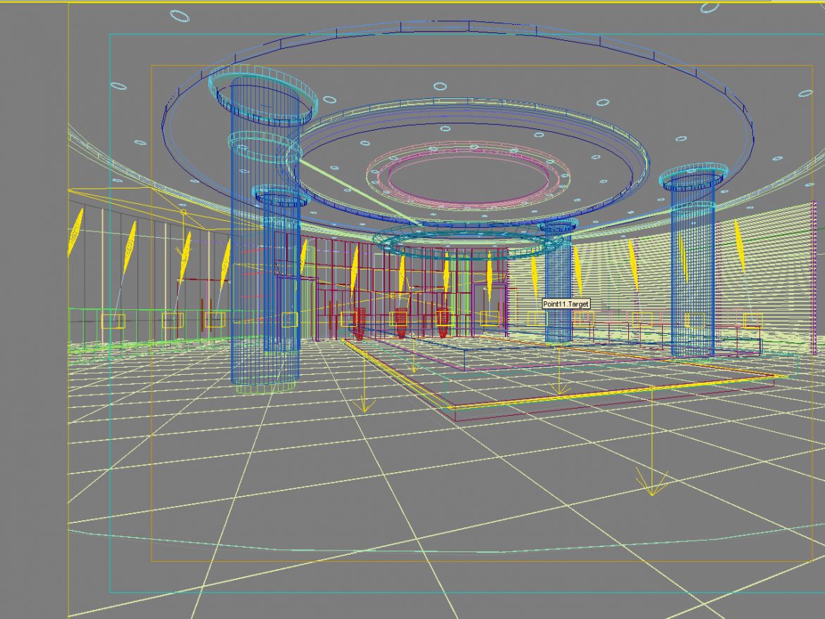 Commercial Space 037 3D Model - FlatPyramid