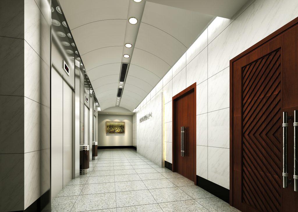 Corridor Space 069 3D Model - FlatPyramid
