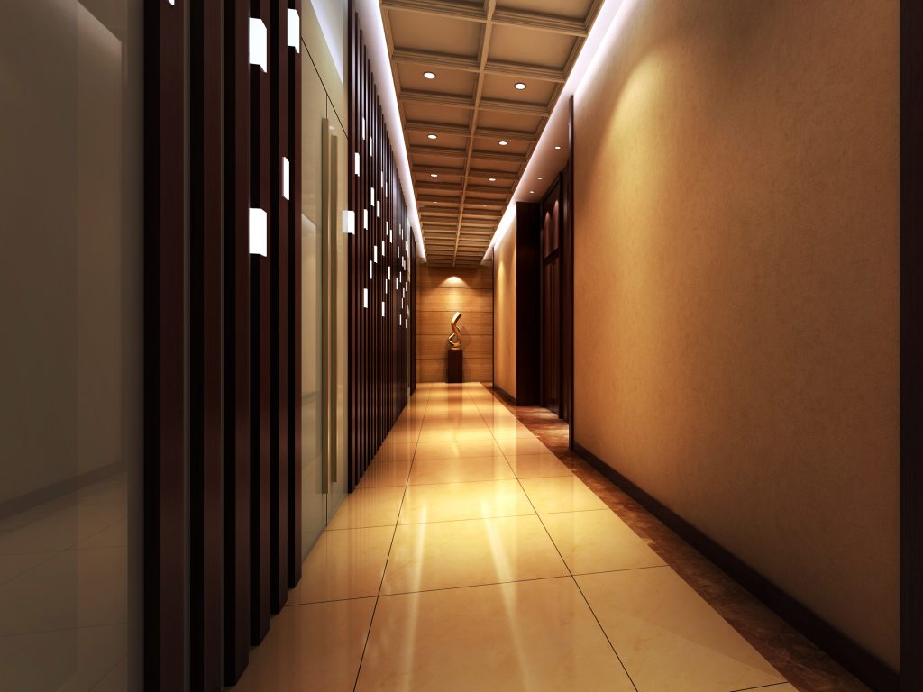 Corridor Space 081 3D Model - FlatPyramid