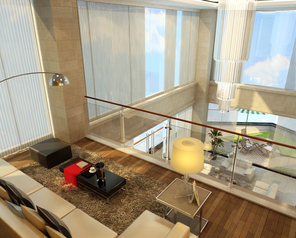 detail luxury penthouse 3D Model - FlatPyramid