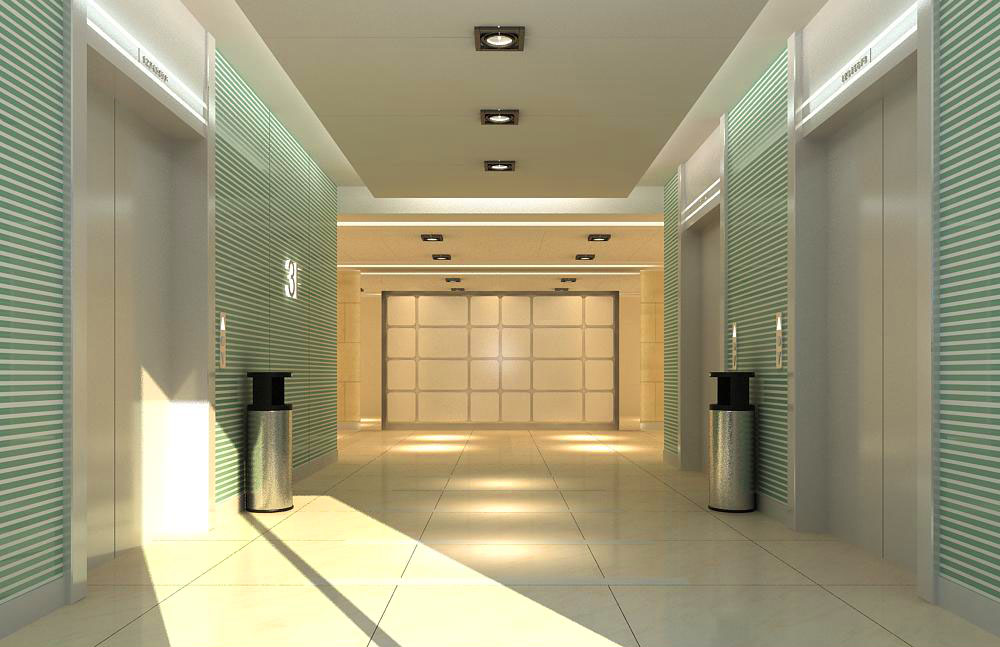 Elevator 014 3D Model - FlatPyramid