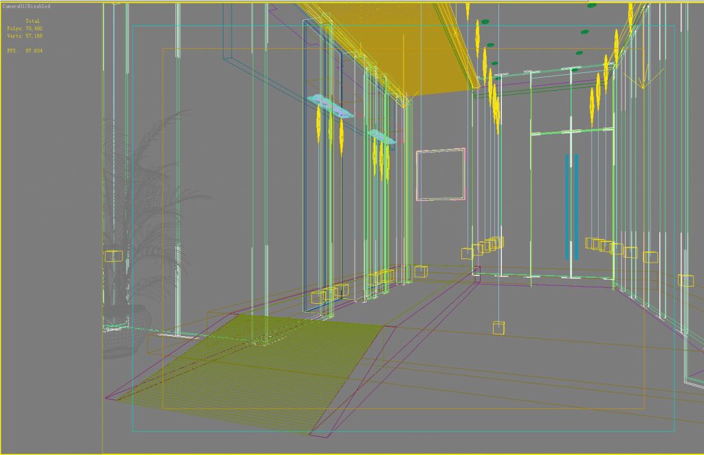 Elevator Space 002 3D Model - FlatPyramid
