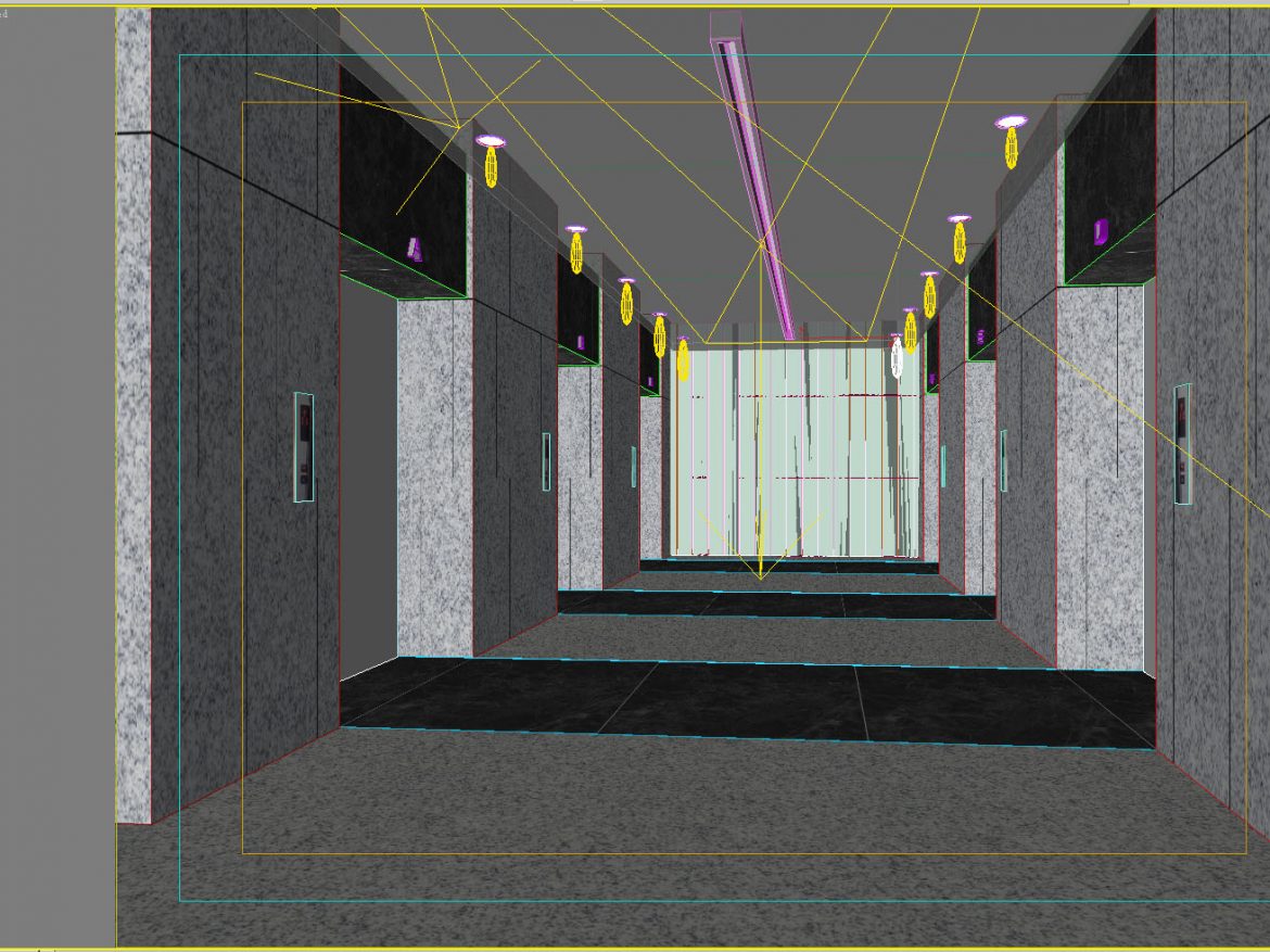 Elevator Space 003 3D Model - FlatPyramid