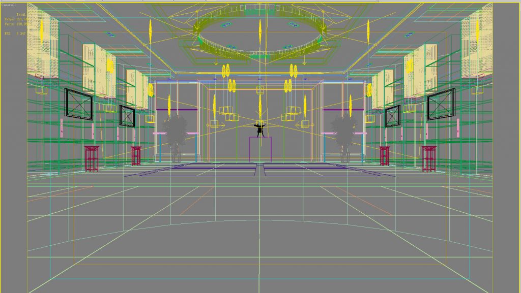 Elevator Space 004 3D Model - FlatPyramid