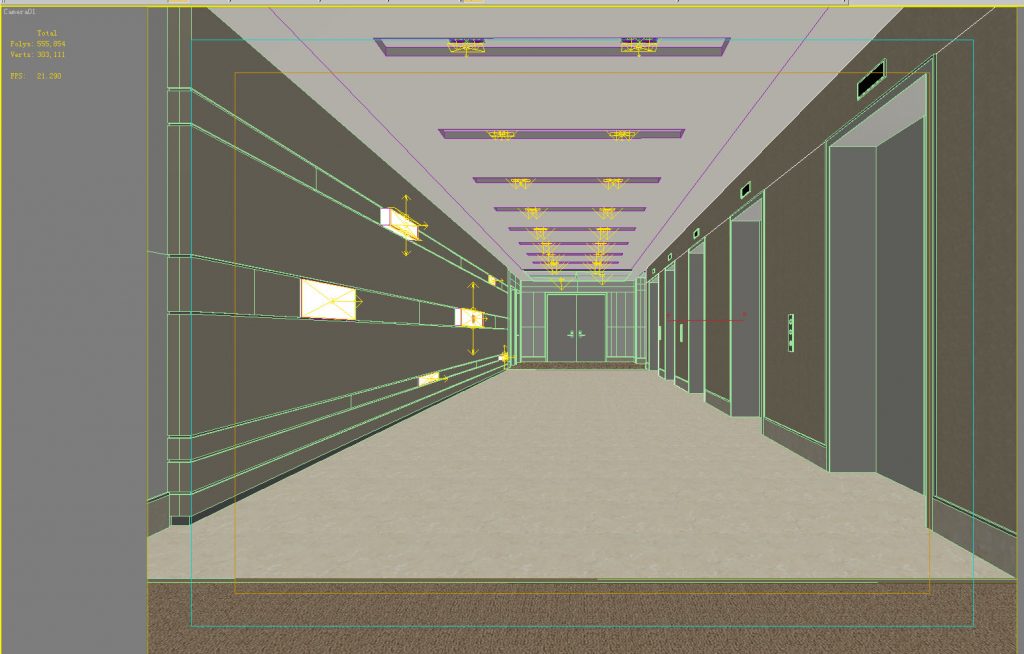 Elevator Space 005 3D Model - FlatPyramid