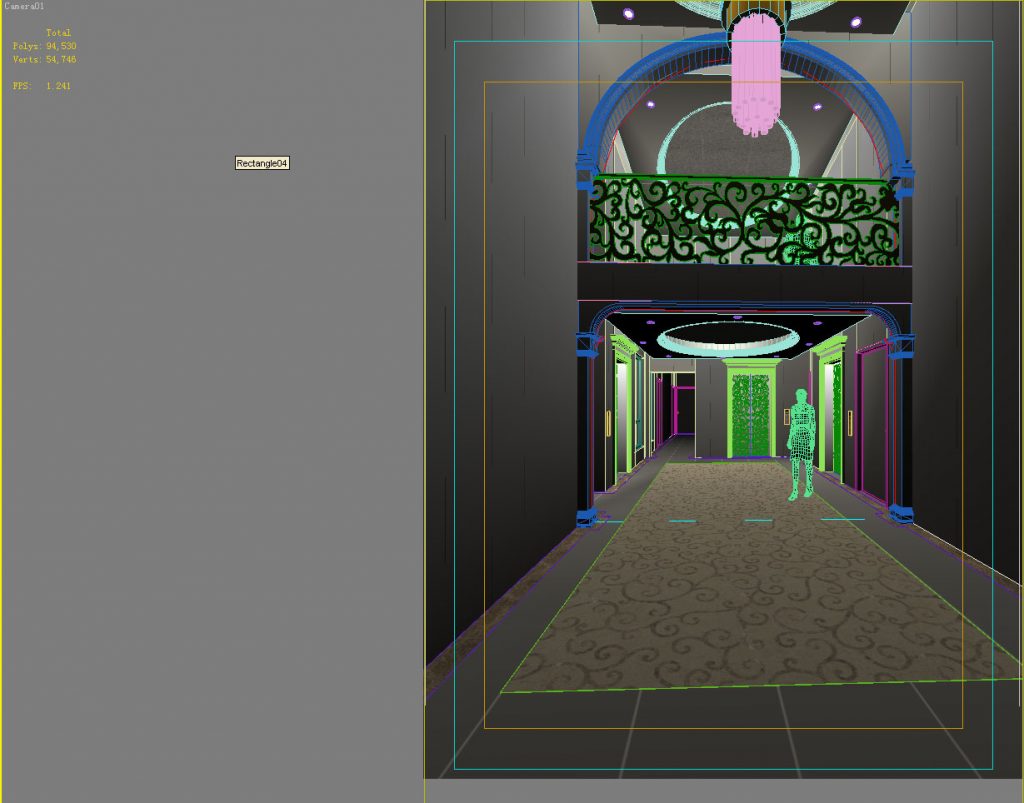 Elevator Space 006 3D Model - FlatPyramid
