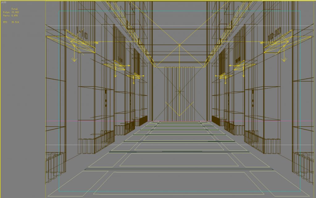 Elevator Space 010 3D Model - FlatPyramid
