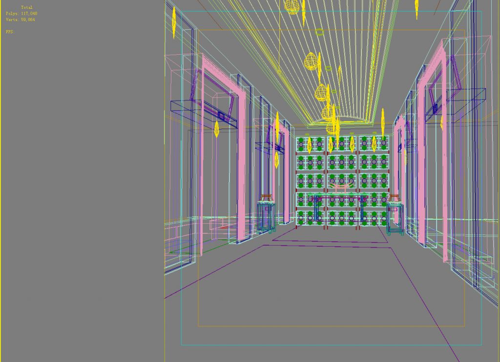 Elevator Space 011 3D Model - FlatPyramid