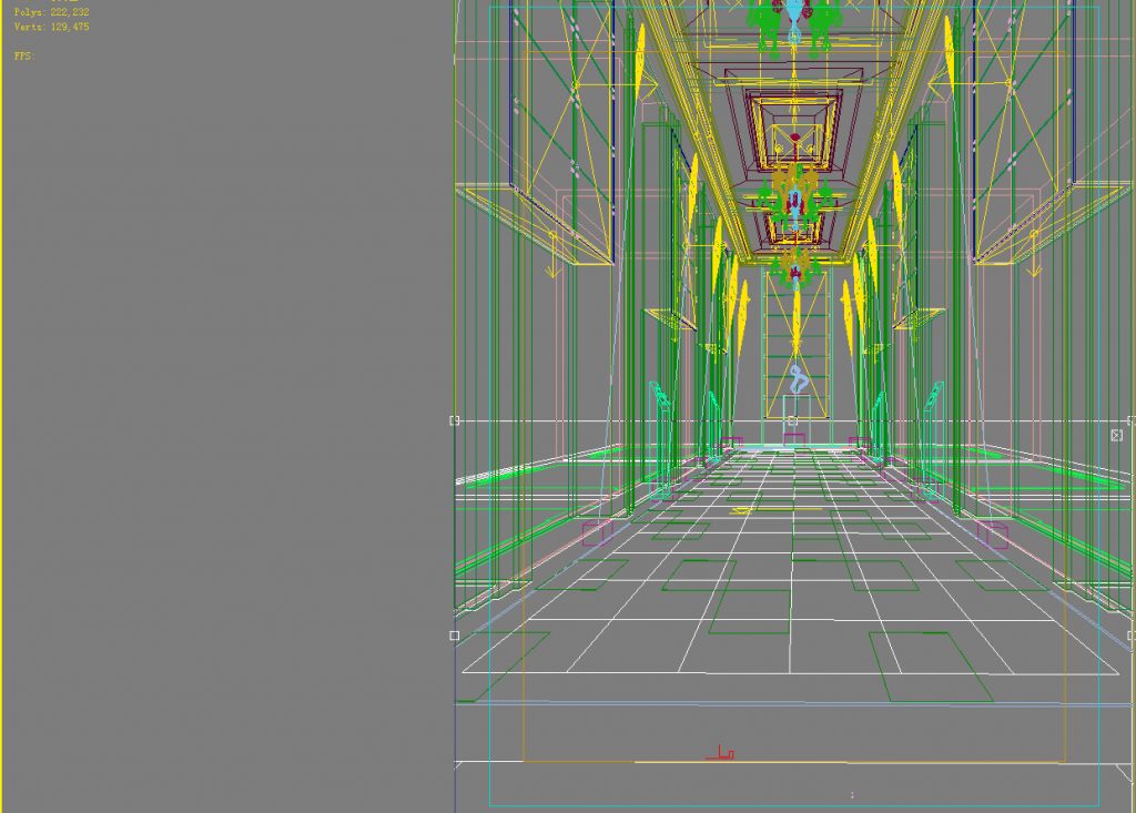 Elevator Space 014 3D Model - FlatPyramid
