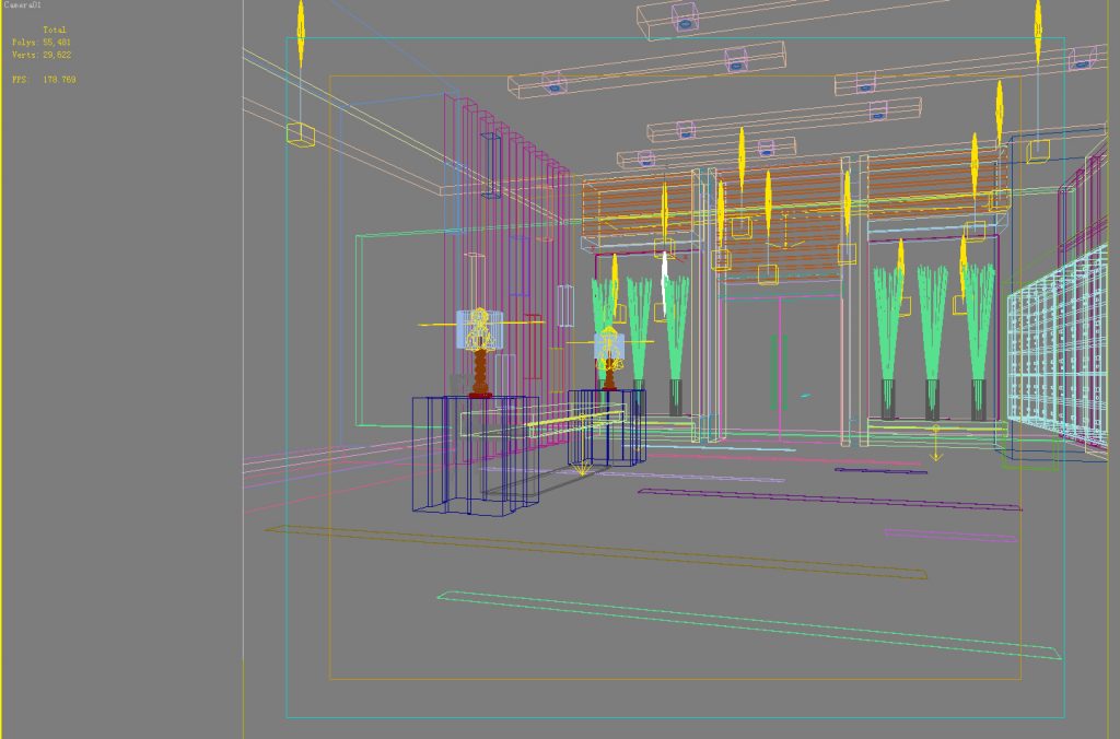Elevator Space 015 3D Model - FlatPyramid