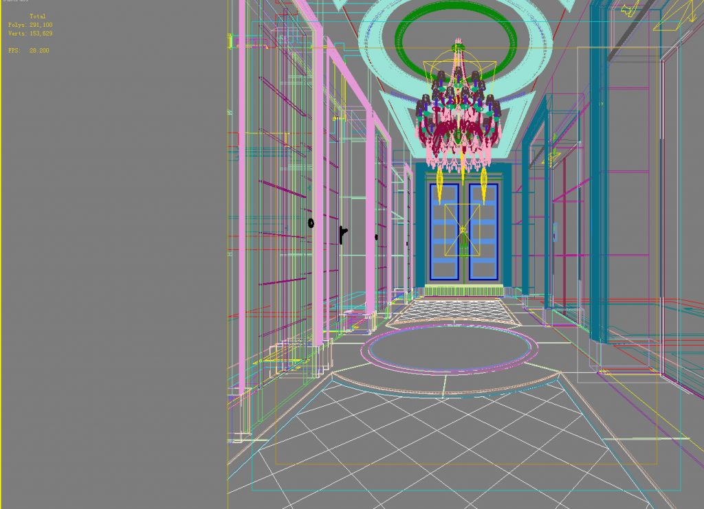Elevator Space 017 3D Model - FlatPyramid